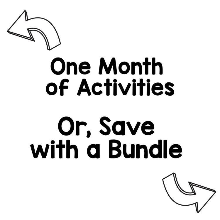 April Preschool Speech Activities You Can Do At Home — SLP