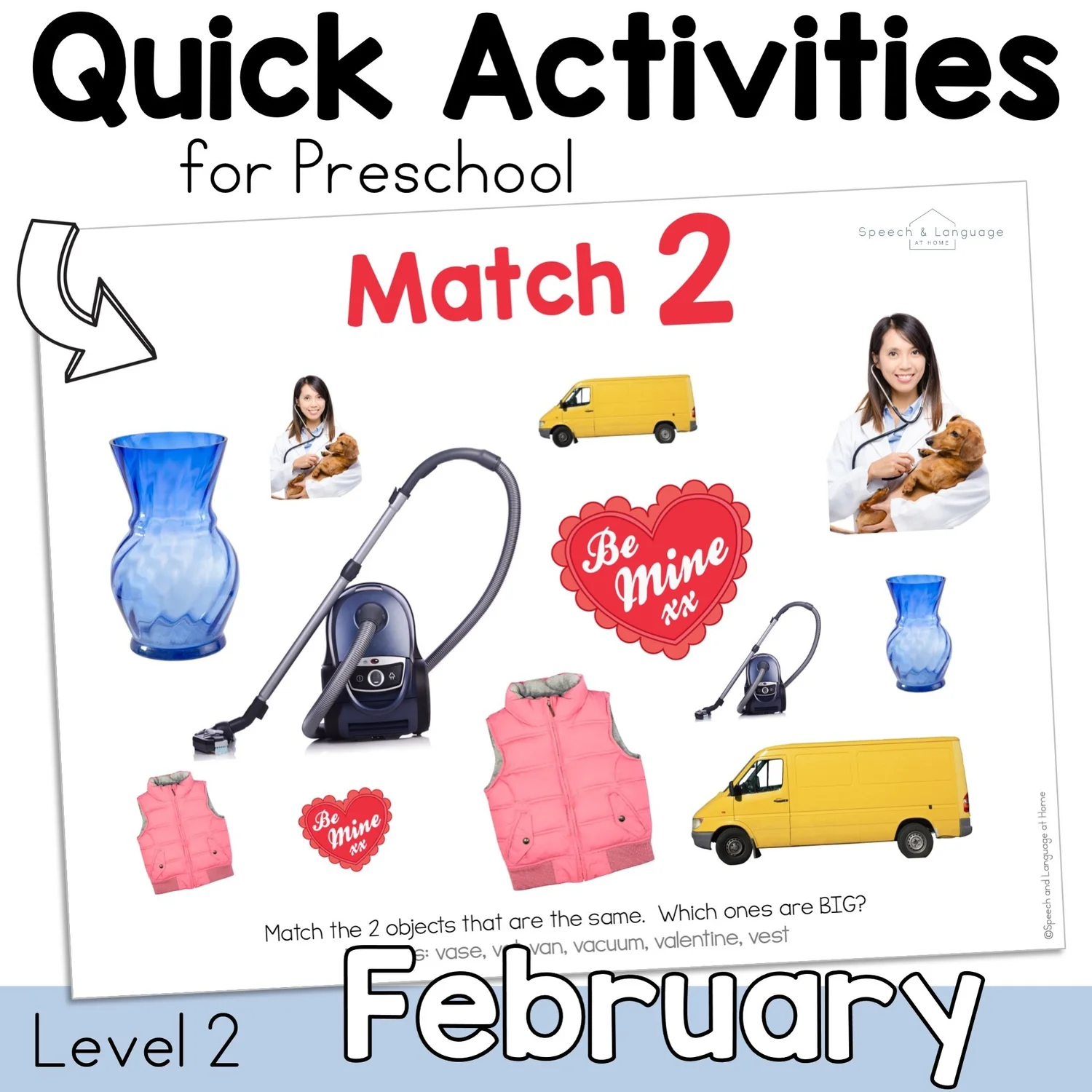 February Preschool Activities You Can Do At Home — SLP