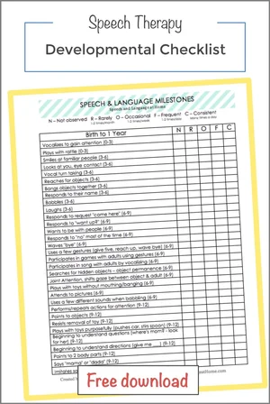 Developmental Milestones for Babies and Toddlers — SLP