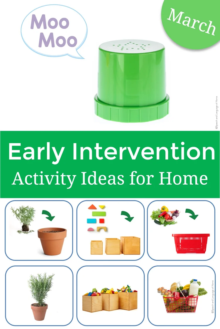March Early Intervention Speech Activities You Can Do At Home — SLP