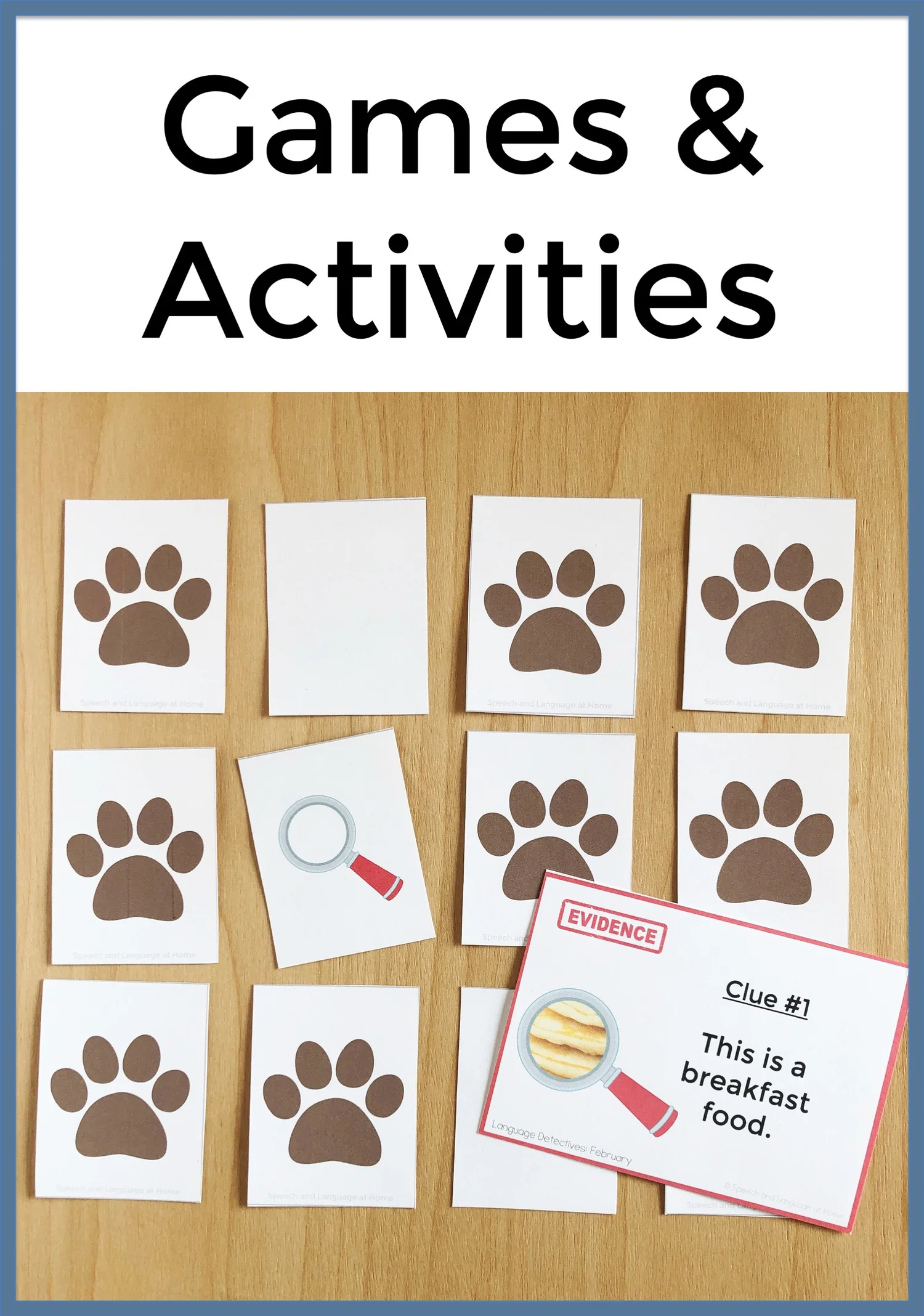 Speech and Language Therapy Resources — SLP