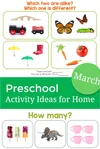 March Preschool Speech Activities You Can Do At Home — SLP