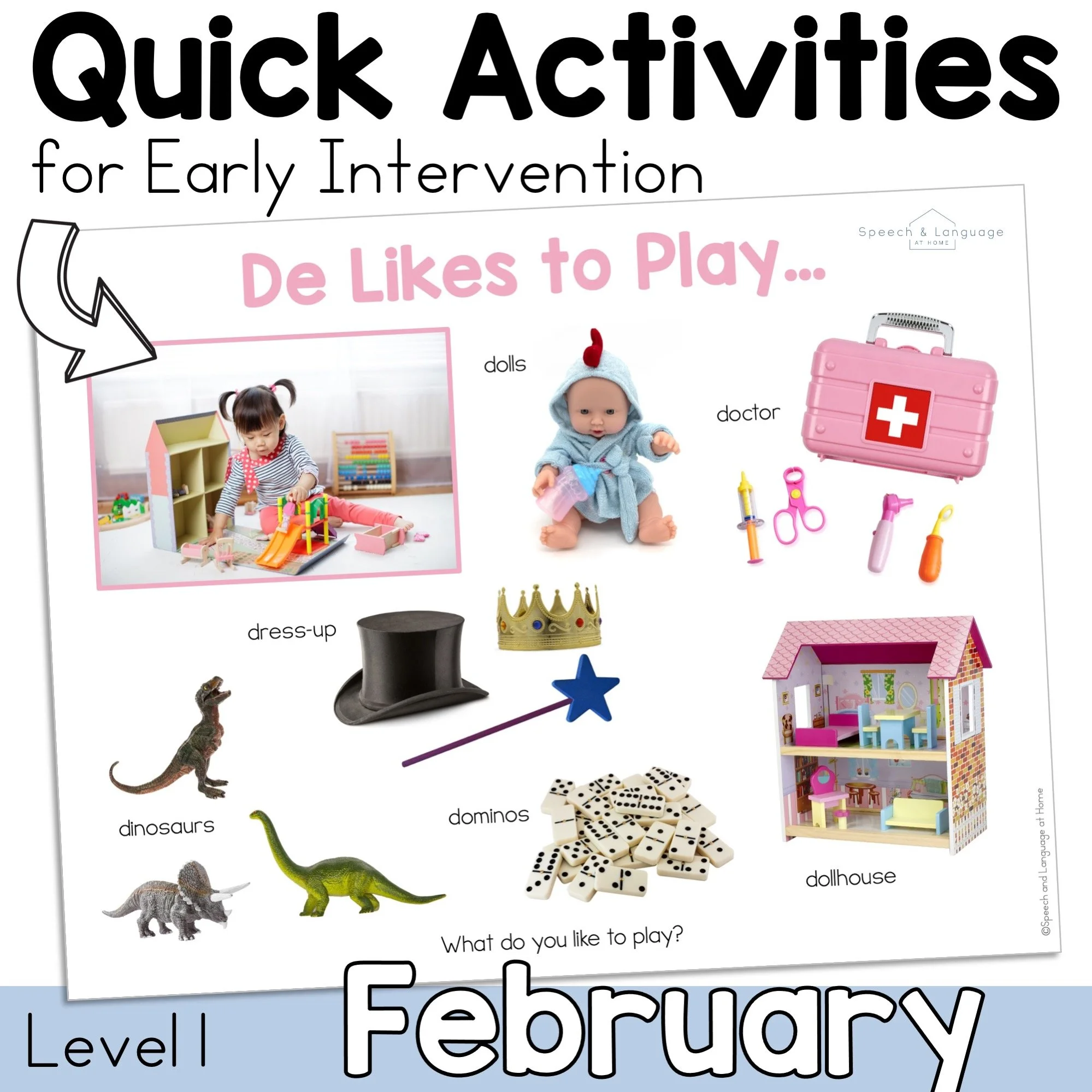 February Early Intervention Activities You Can Do At Home — SLP