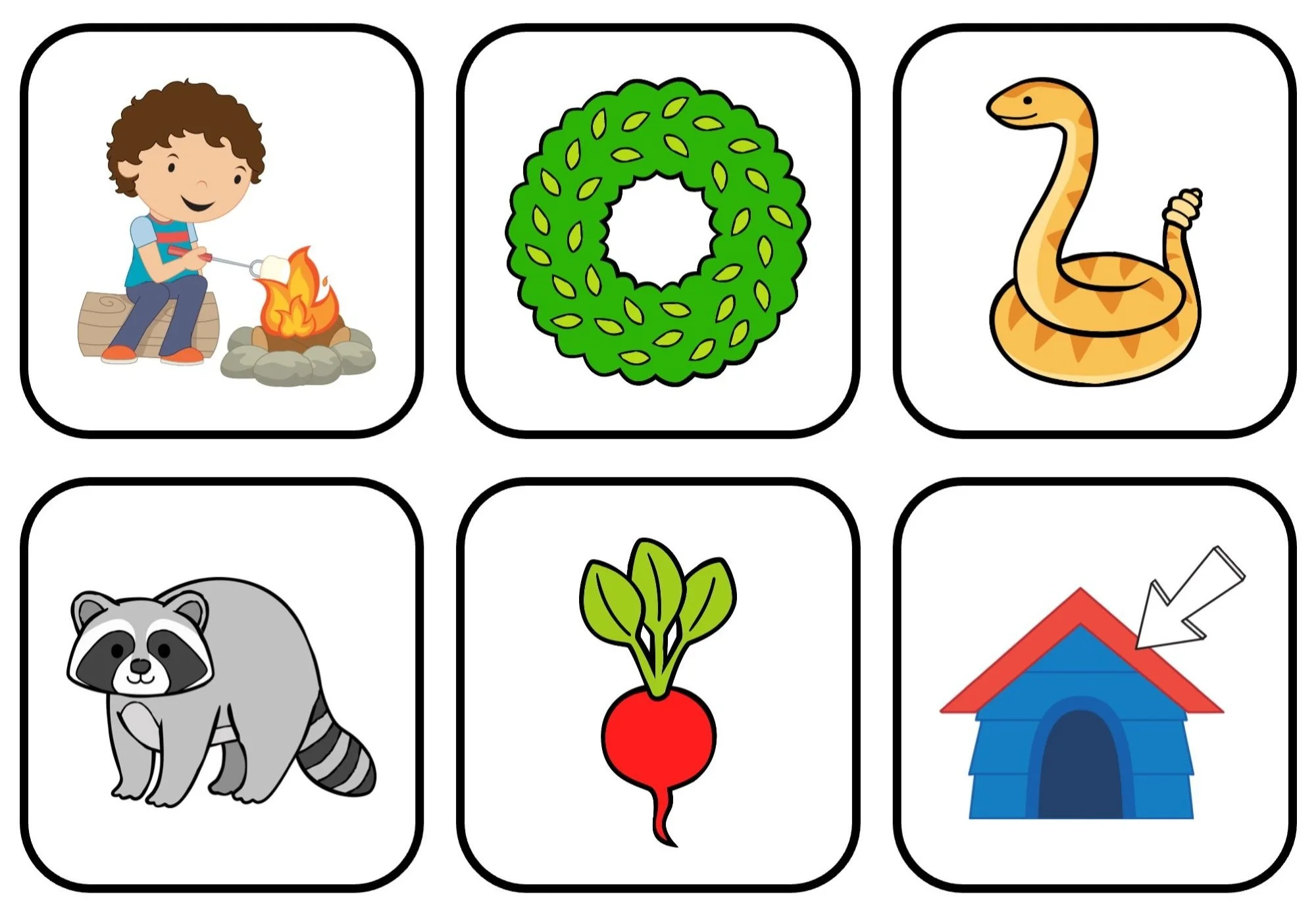 Practice the Initial /R/ Sound: Speech & Language Activities — SLP