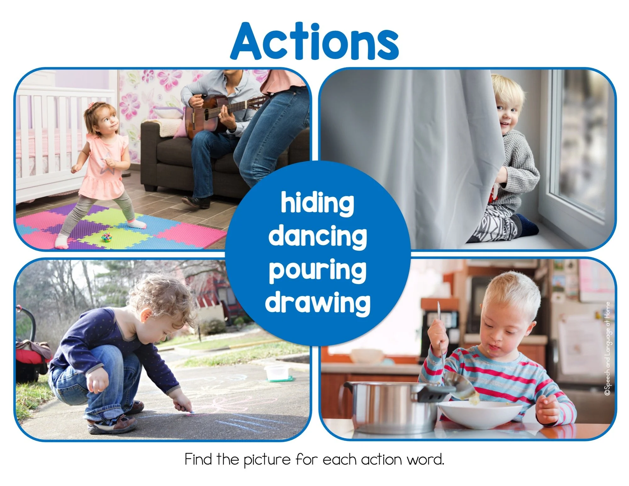 April Early Intervention Speech Activities You Can Do At Home — SLP