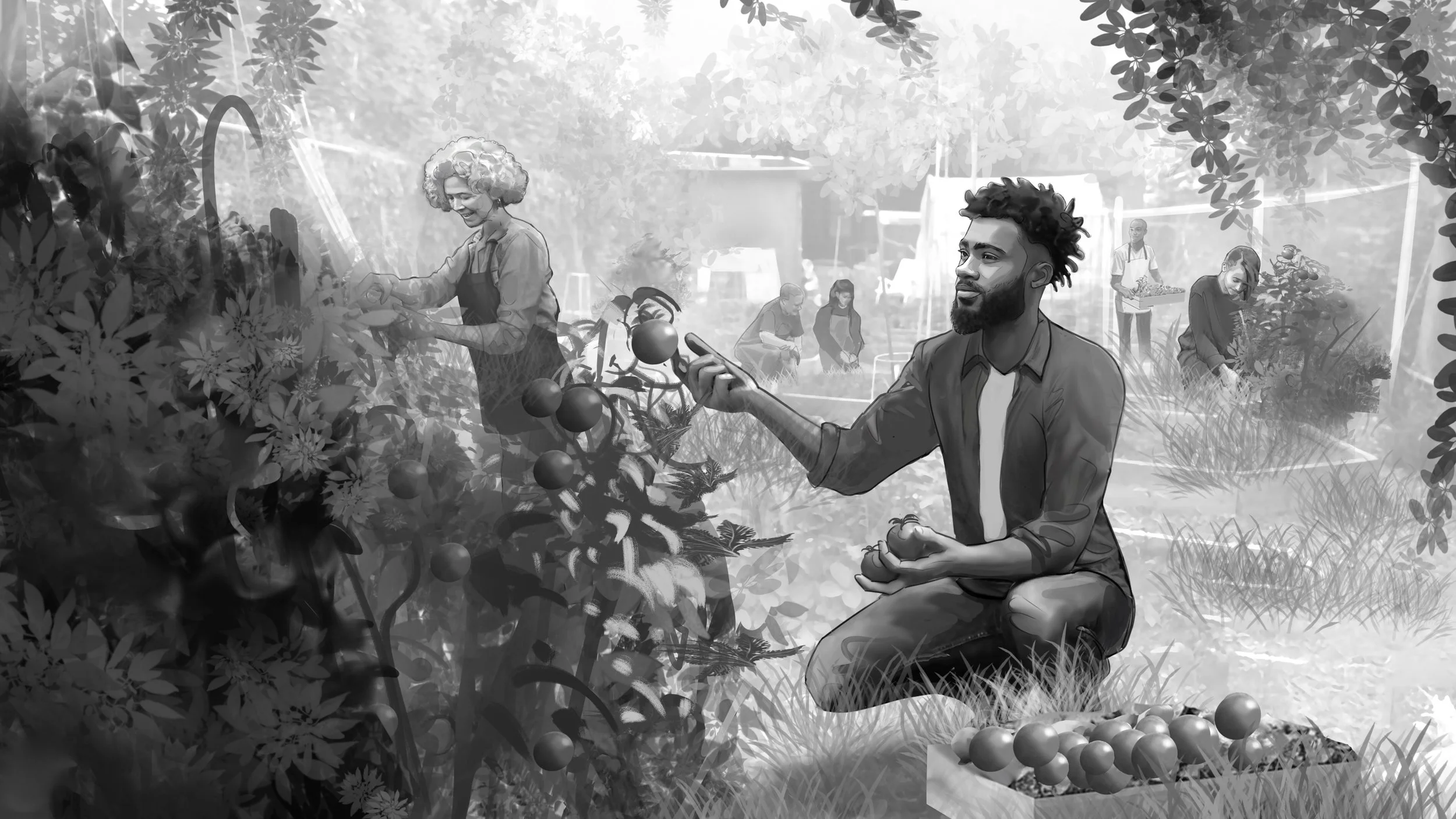 Browse Carl's Storyboards in People B&W