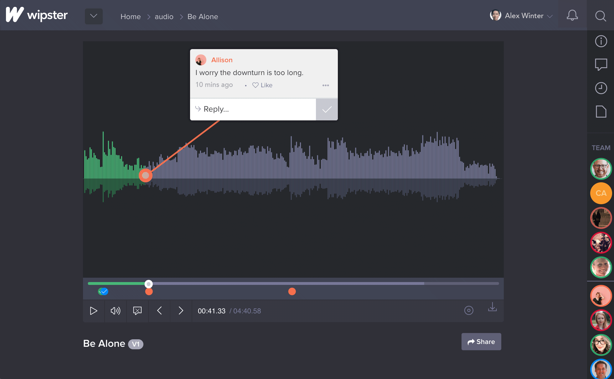 Wipster | Creative Collaboration and Review Software