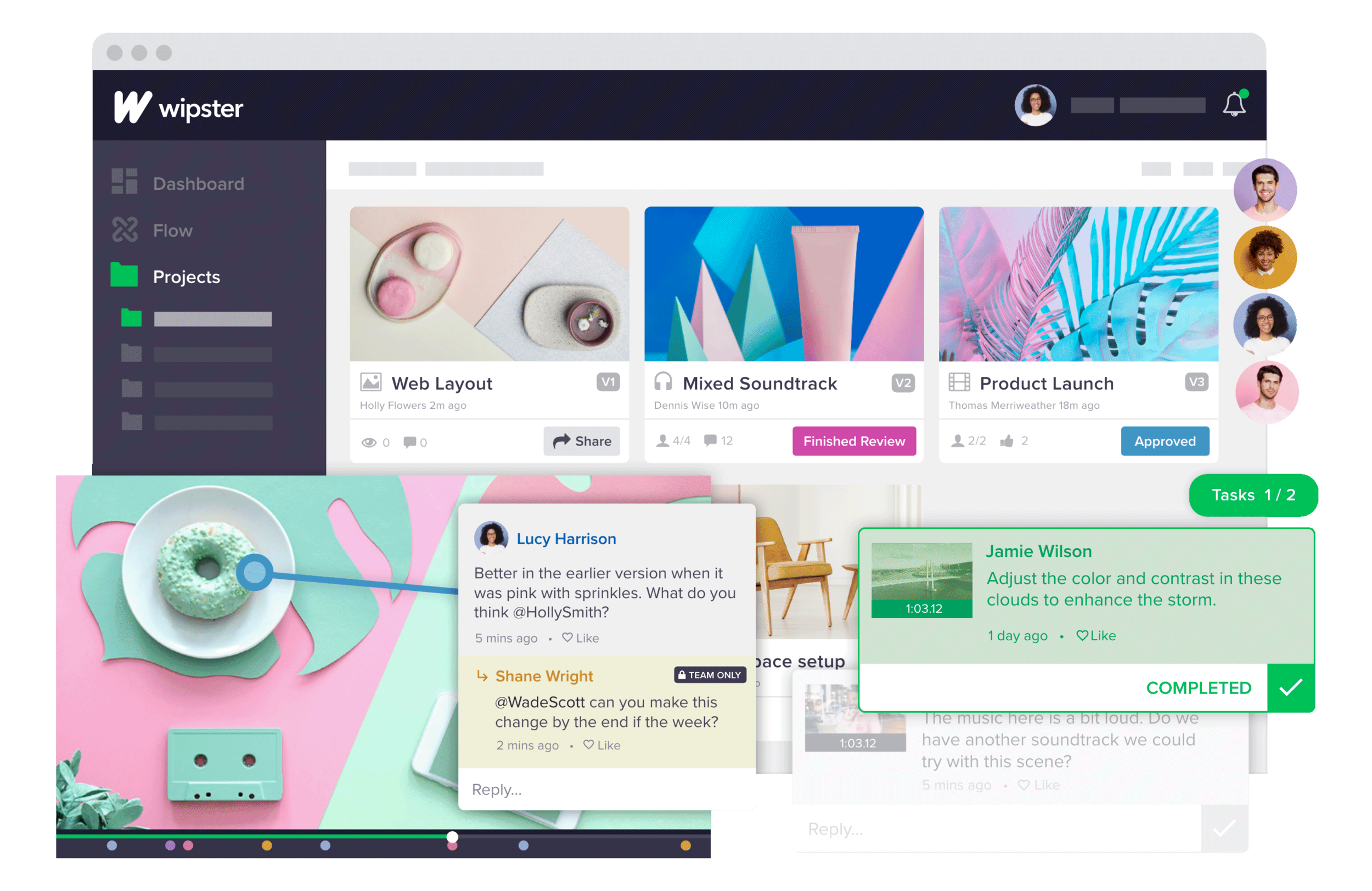 Wipster | Creative Collaboration and Review Software
