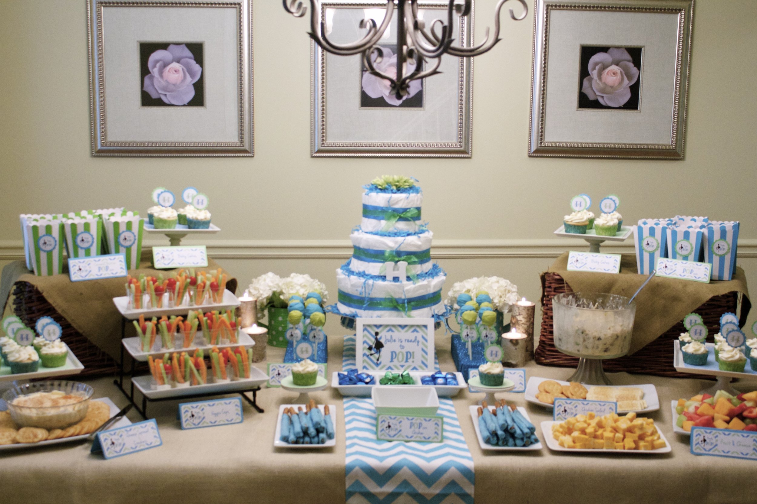  Ready To Pop Baby Shower Sweetwood Creative Co Atlanta Wedding