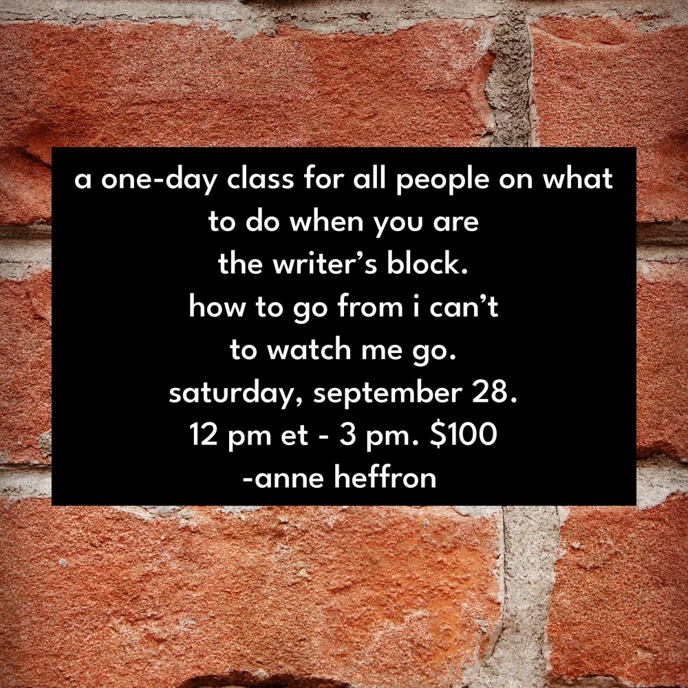 Classes & Retreats — ANNE HEFFRON