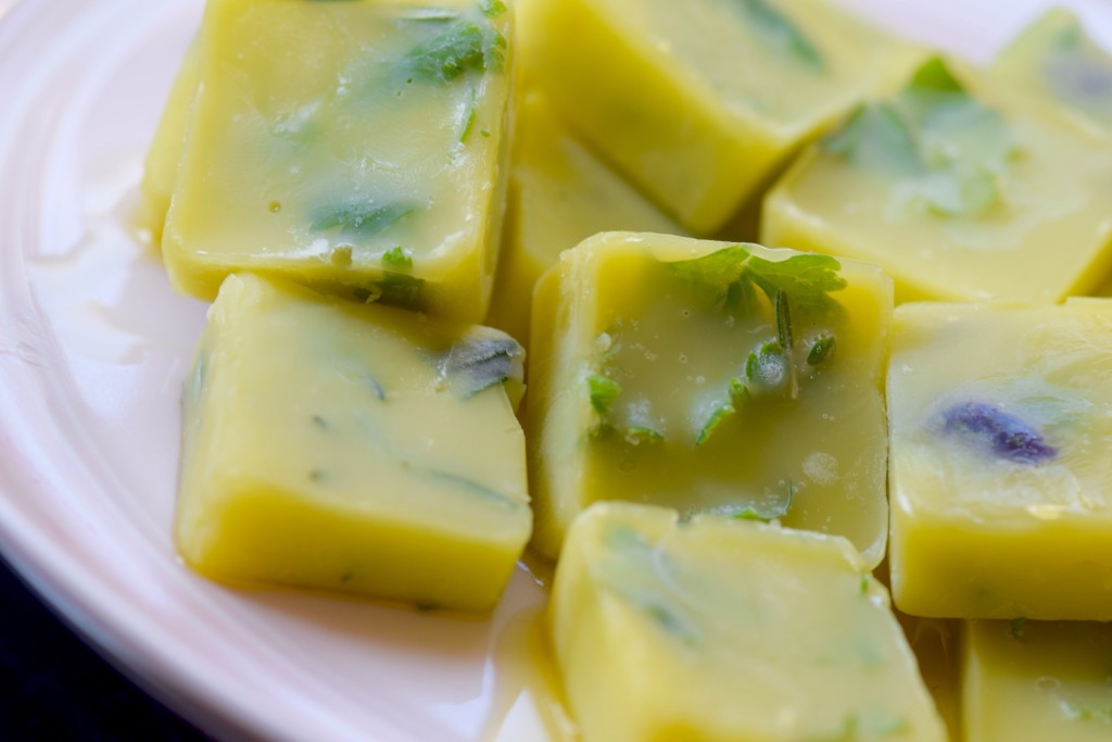 FRESH HERB & OLIVE OIL ICE CUBES — Very Vanderpump