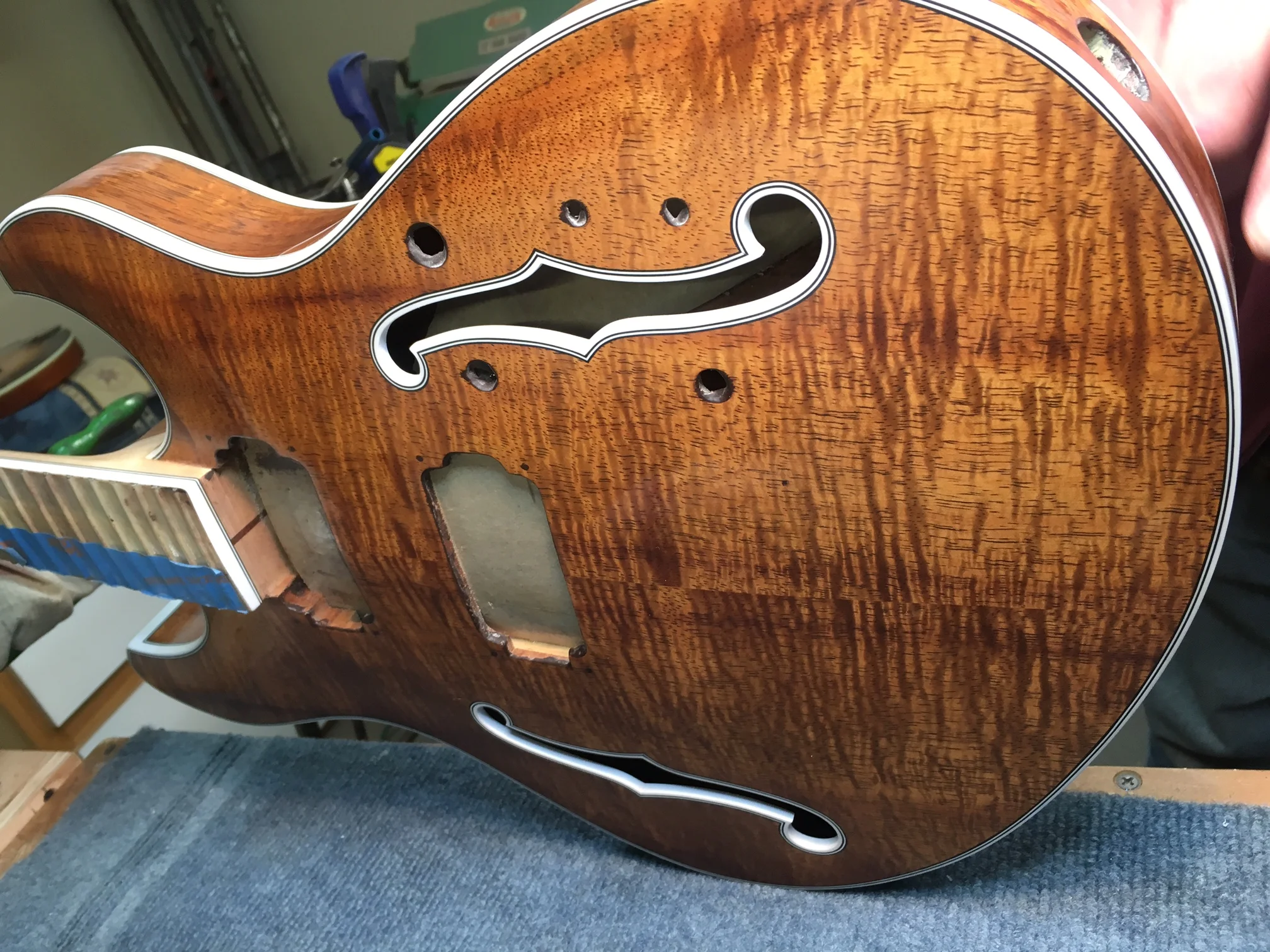 COMPLETED: Custom Guitar- Trey Anastasio Languedoc Replica — Patrick ...