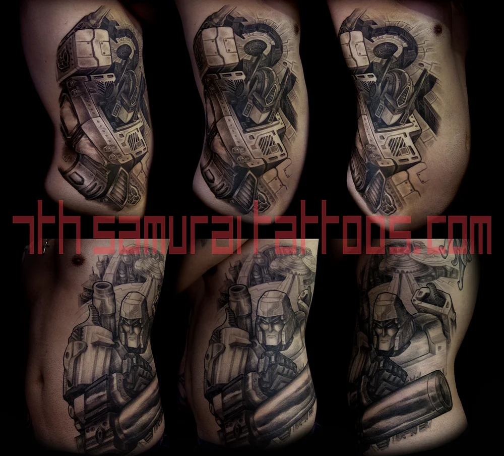 Transformers Optimus Prime Tattoo