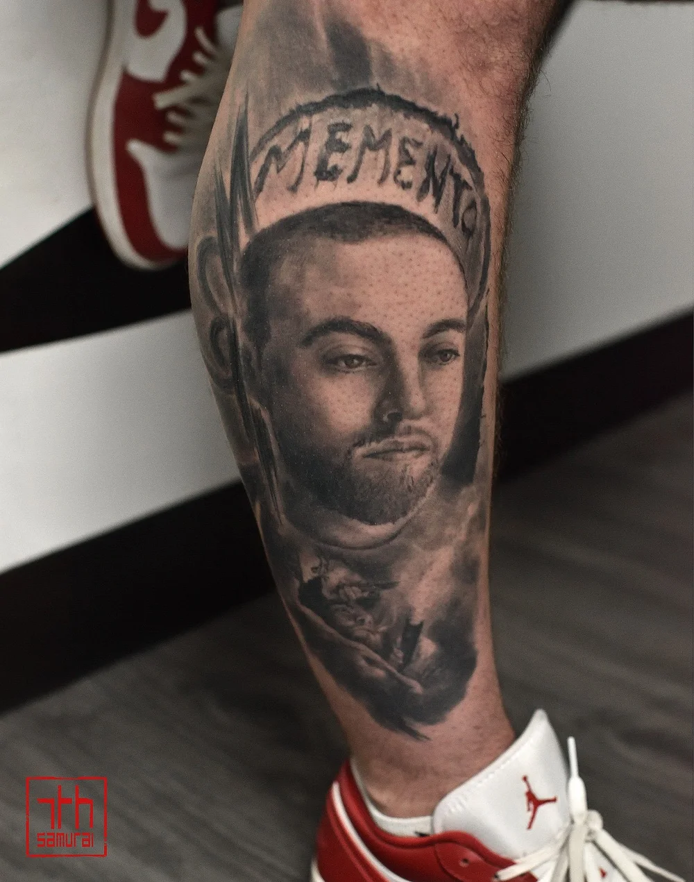 Mac miller tattoo tribute | Orangetattooshop.com