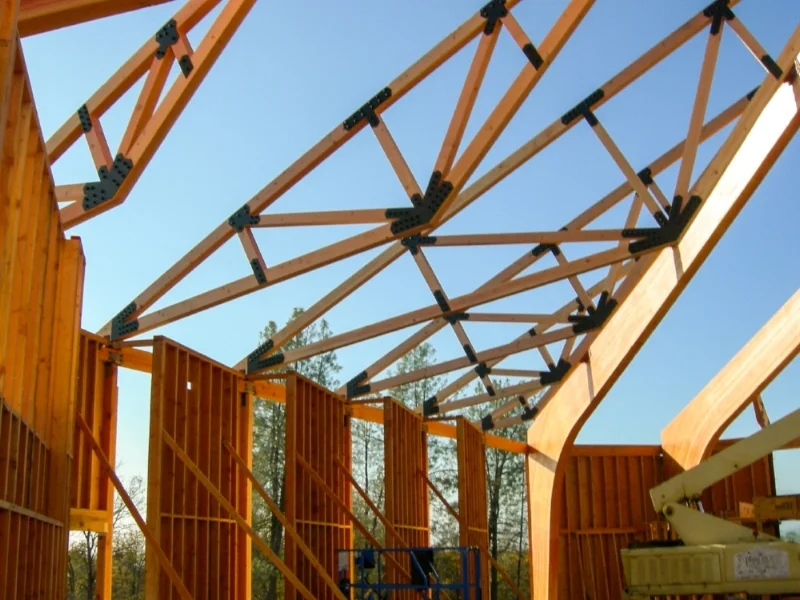 Roof Trusses — Systems Plus Lumber Co. — Roof and Floor Trusses
