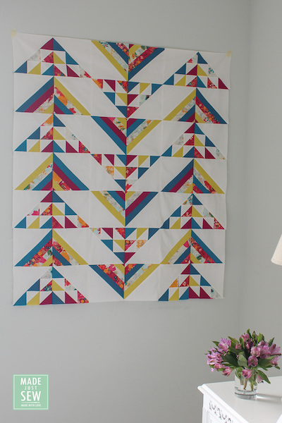 Retro Metro, modern quilt pattern — MADE JUST SEW