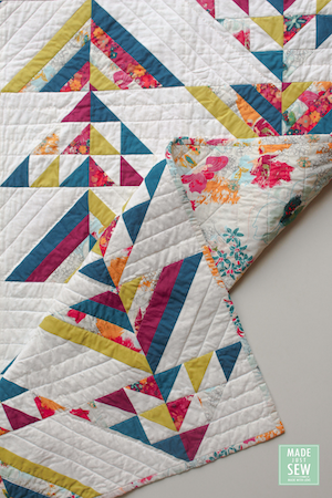 Retro Metro, modern quilt pattern — MADE JUST SEW