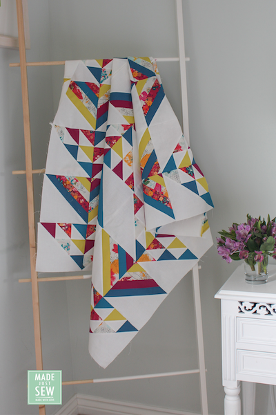 Retro Metro, modern quilt pattern — MADE JUST SEW