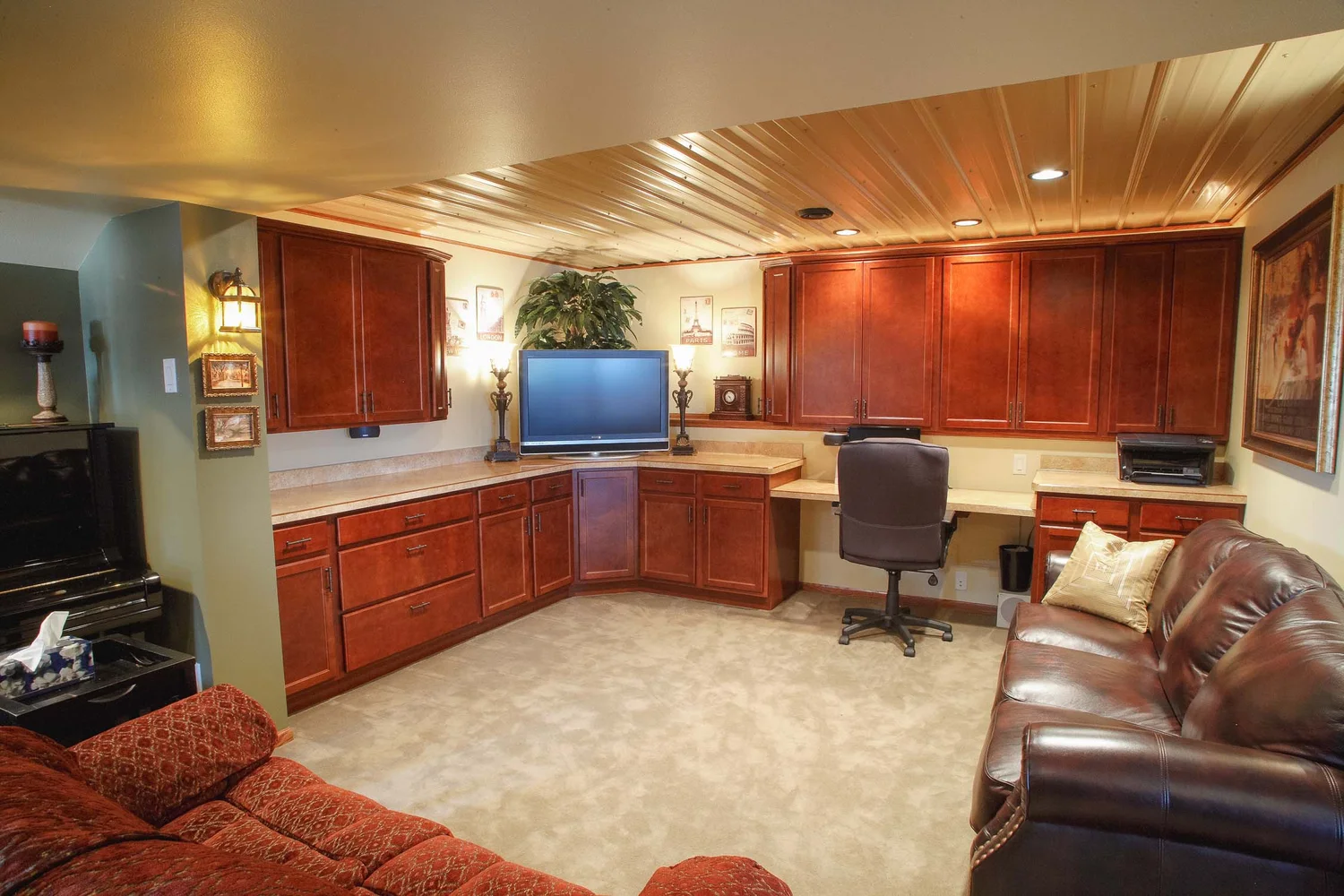 Old Chicago Finished Basement — Degnan Design-Build-Remodel