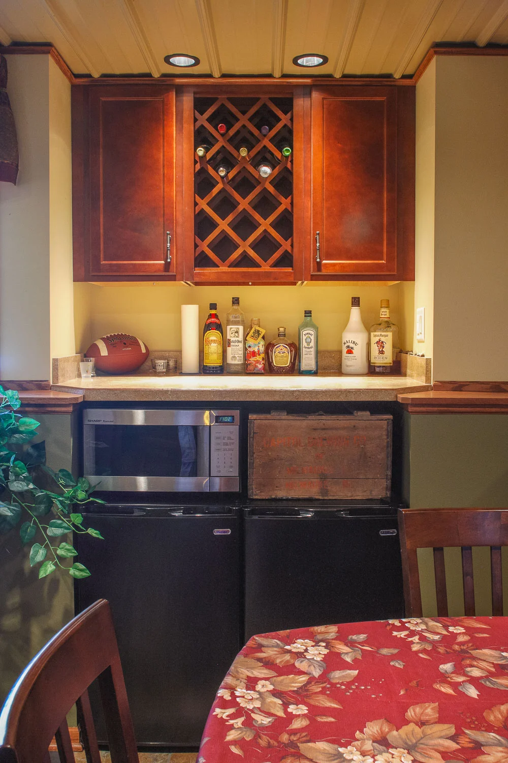 Old Chicago Finished Basement — Degnan Design-Build-Remodel