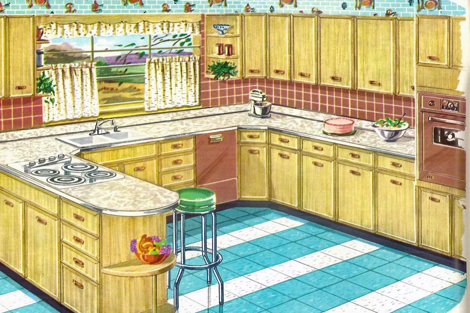 Changes In Kitchen Design Trends Over the 70s 80s 90s and the 2000s ...