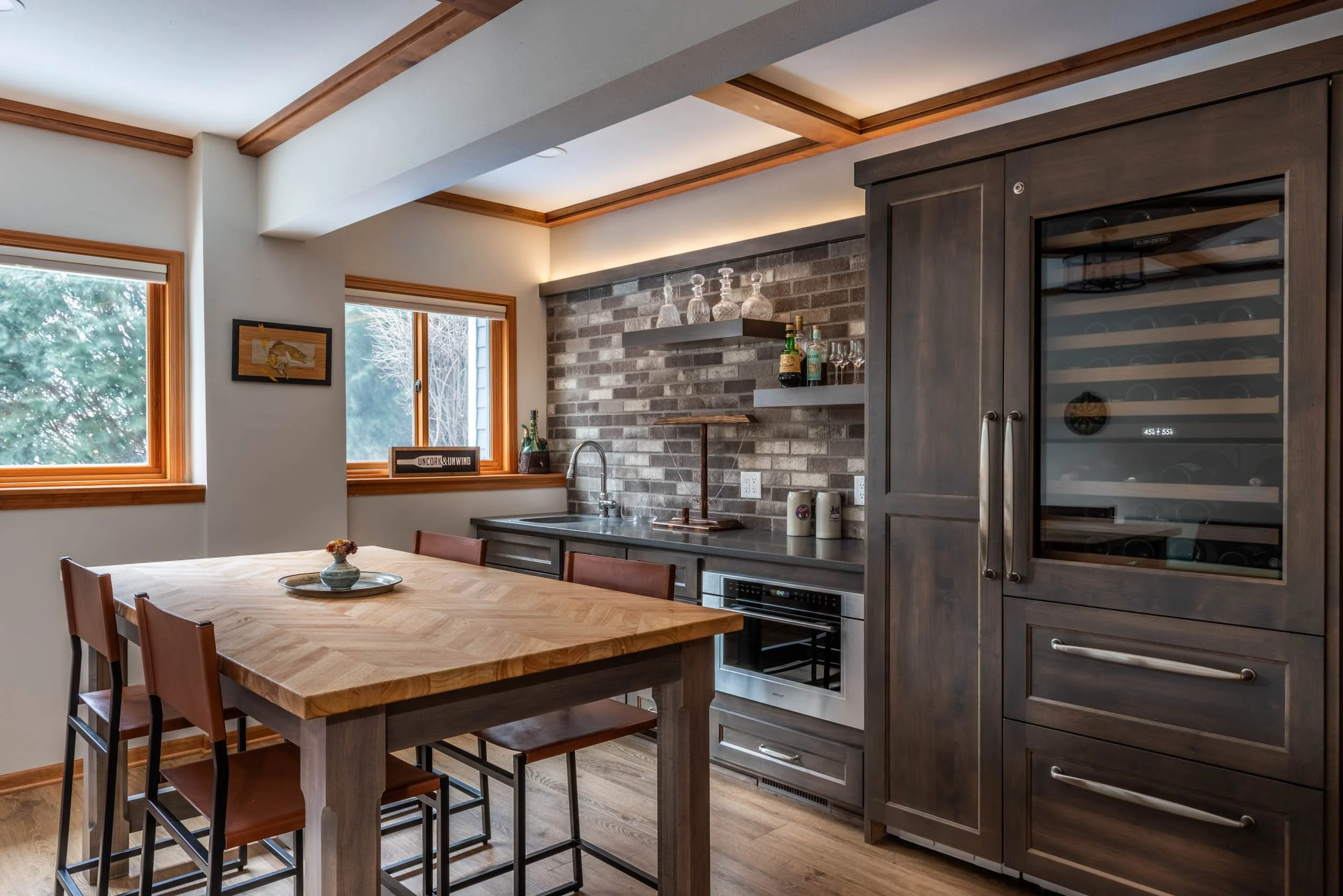 Remodeling a Finished Basement From the 2000s — Degnan Design-Build-Remodel