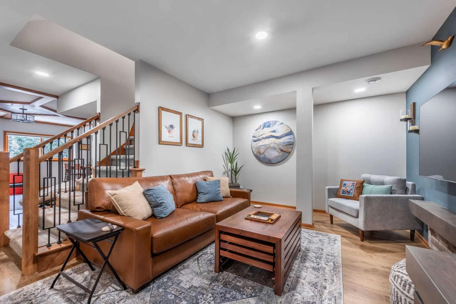 Remodeling a Finished Basement From the 2000s — Degnan Design-Build-Remodel