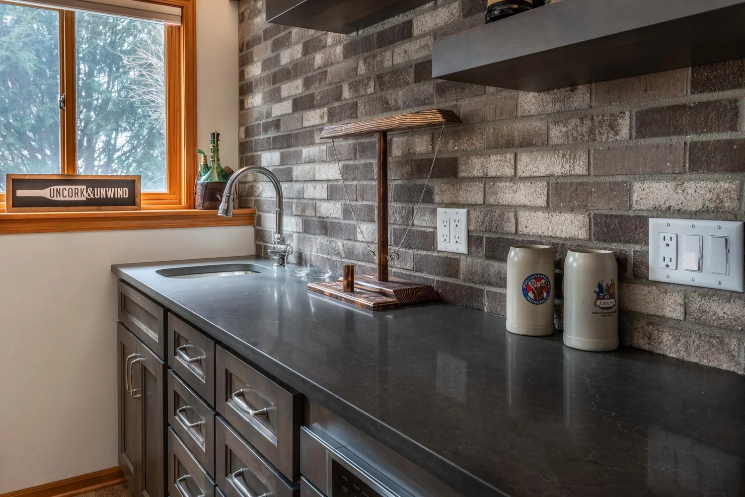 Remodeling a Finished Basement From the 2000s — Degnan Design-Build-Remodel