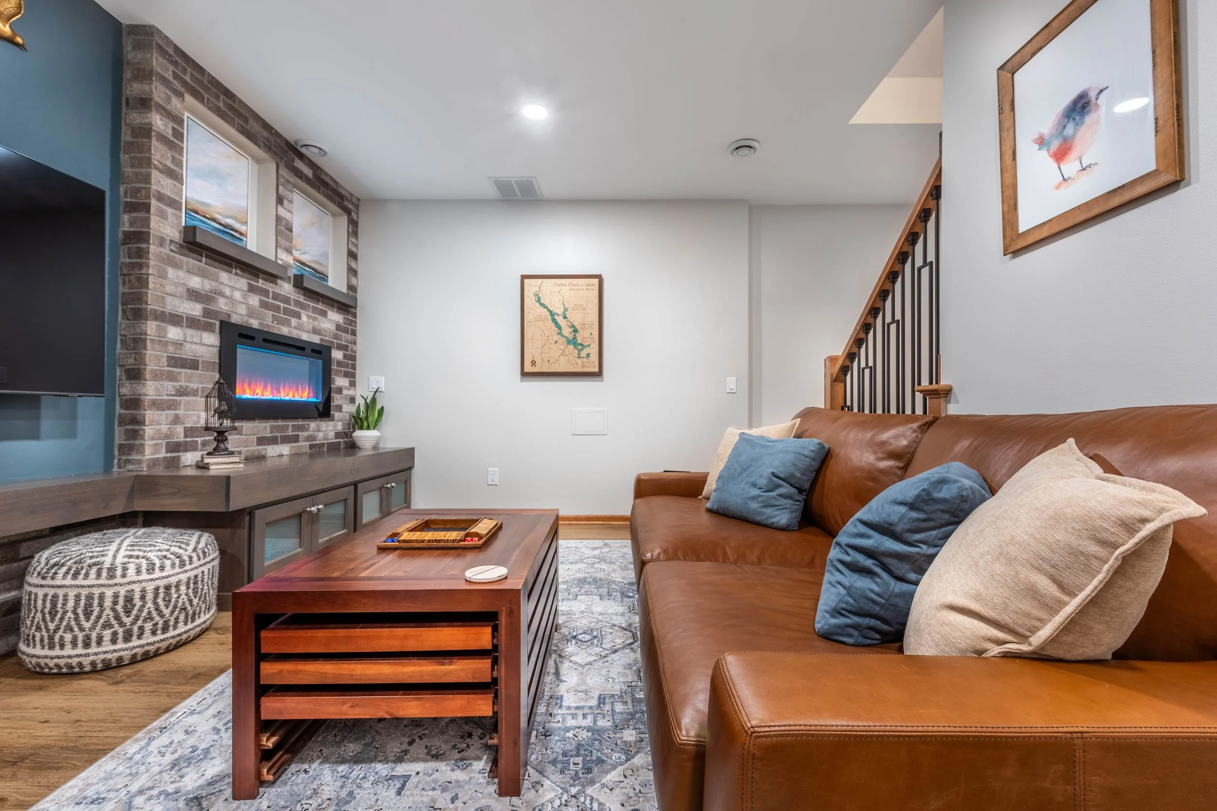 Remodeling a Finished Basement From the 2000s — Degnan Design-Build-Remodel