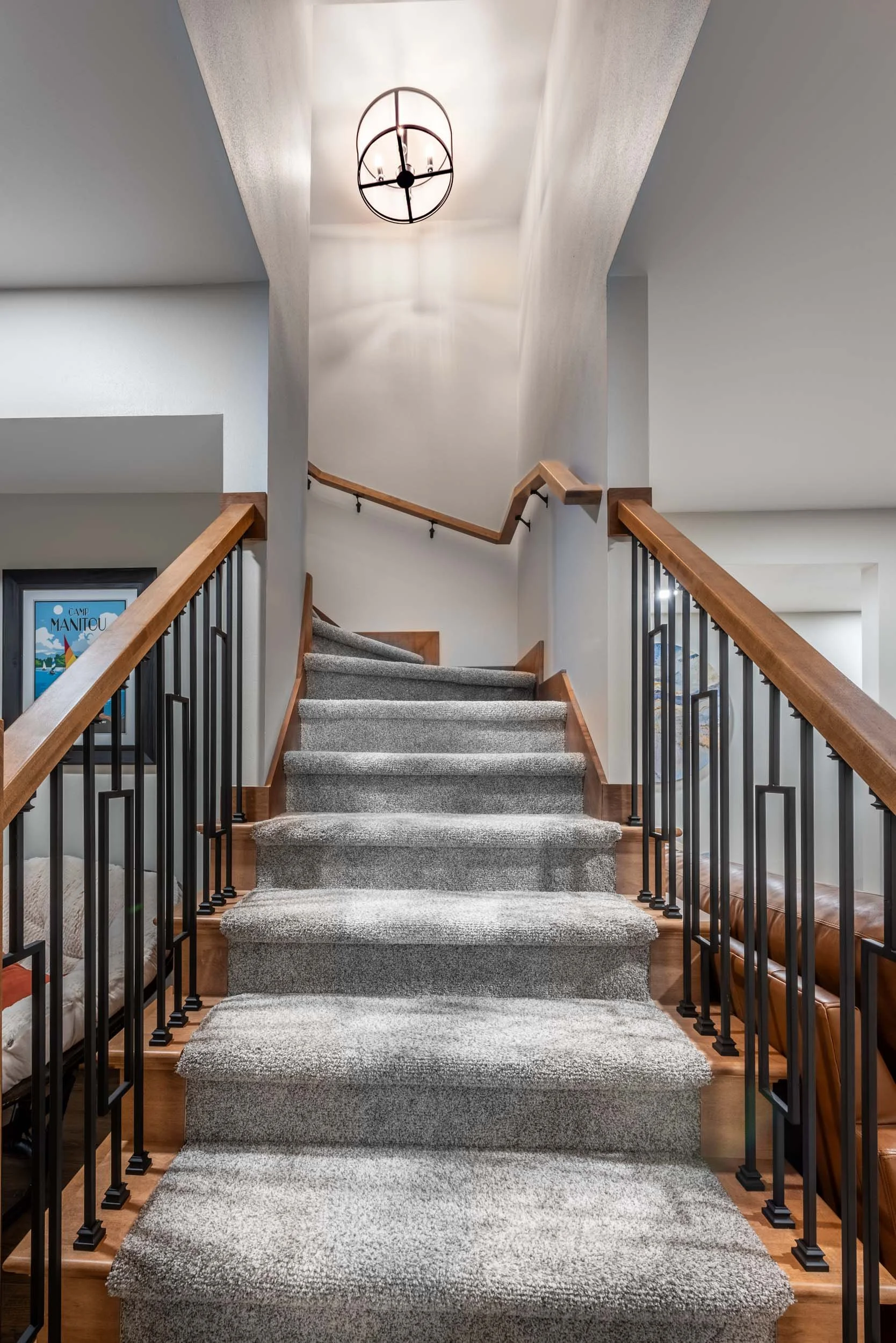 Remodeling a Finished Basement From the 2000s — Degnan Design-Build-Remodel