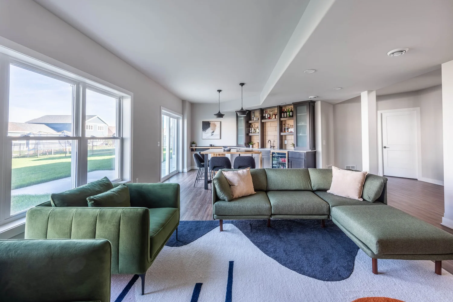 New Finished Basement Provides Livable Space — Degnan Design-Build-Remodel