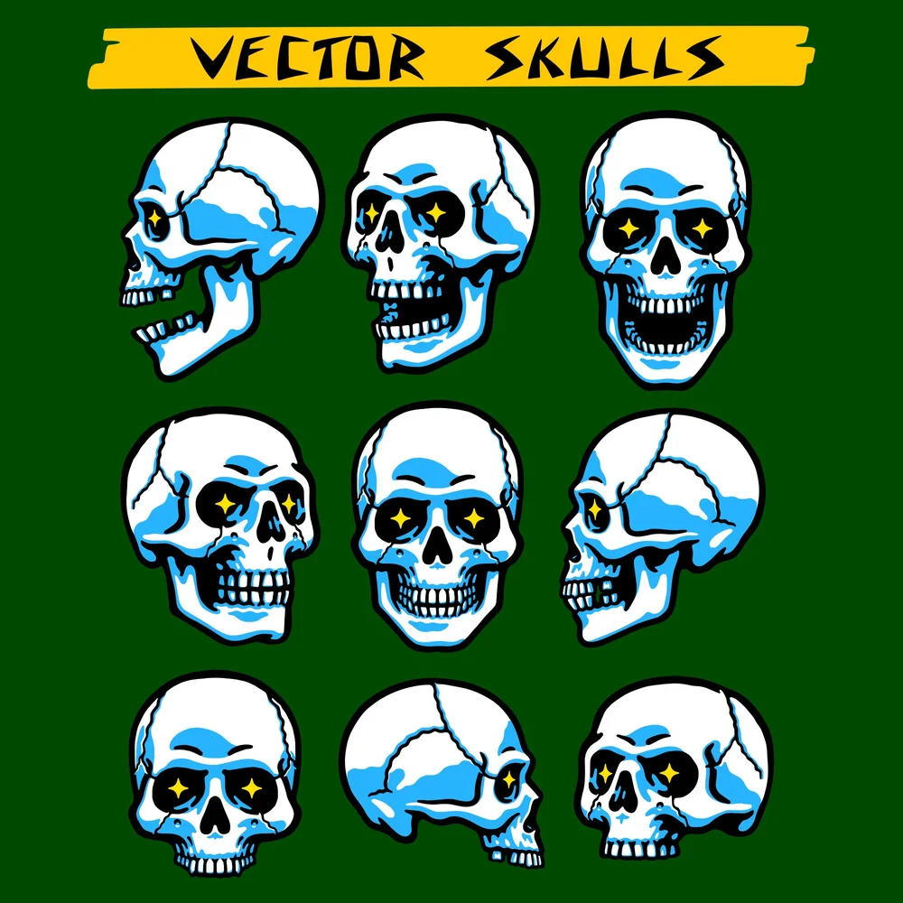 Bone Collector Logo Vector