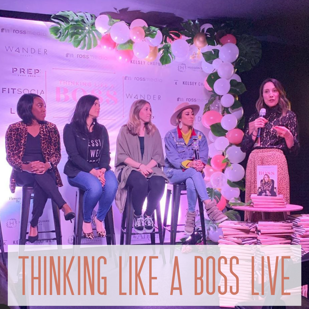 Thinking Like a Boss LIVE — Kate Crocco | Author + Psychotherapist