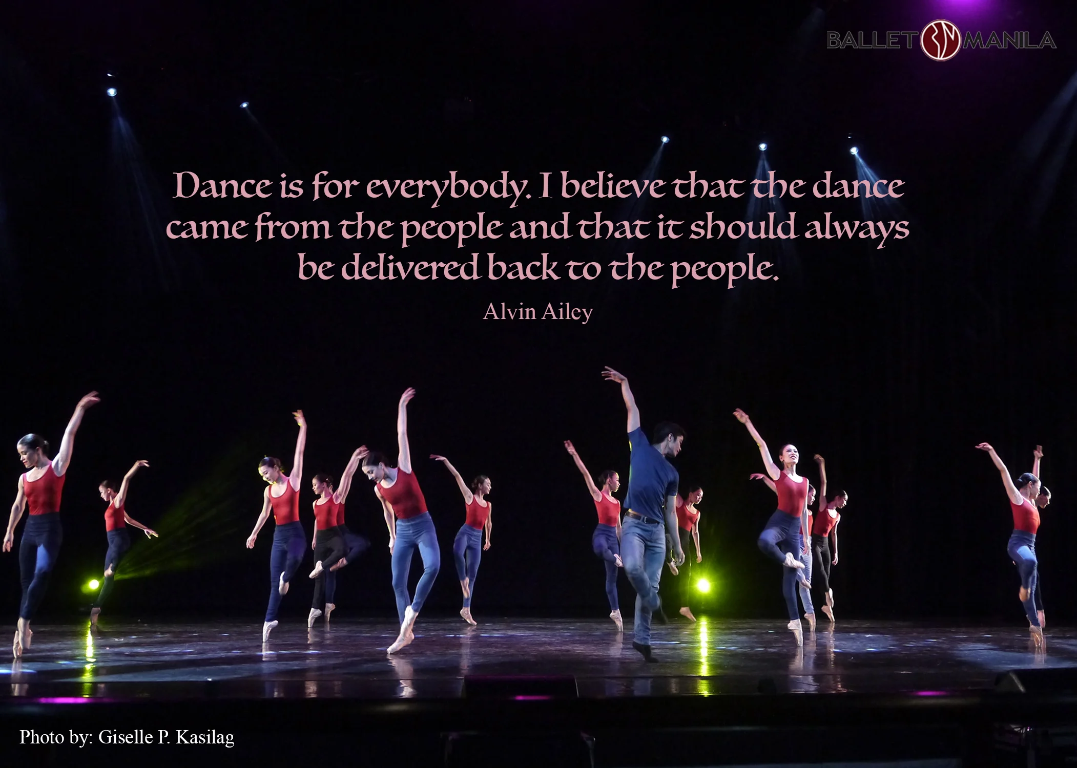 Talk about dance: Alvin Ailey — Ballet Manila Archives