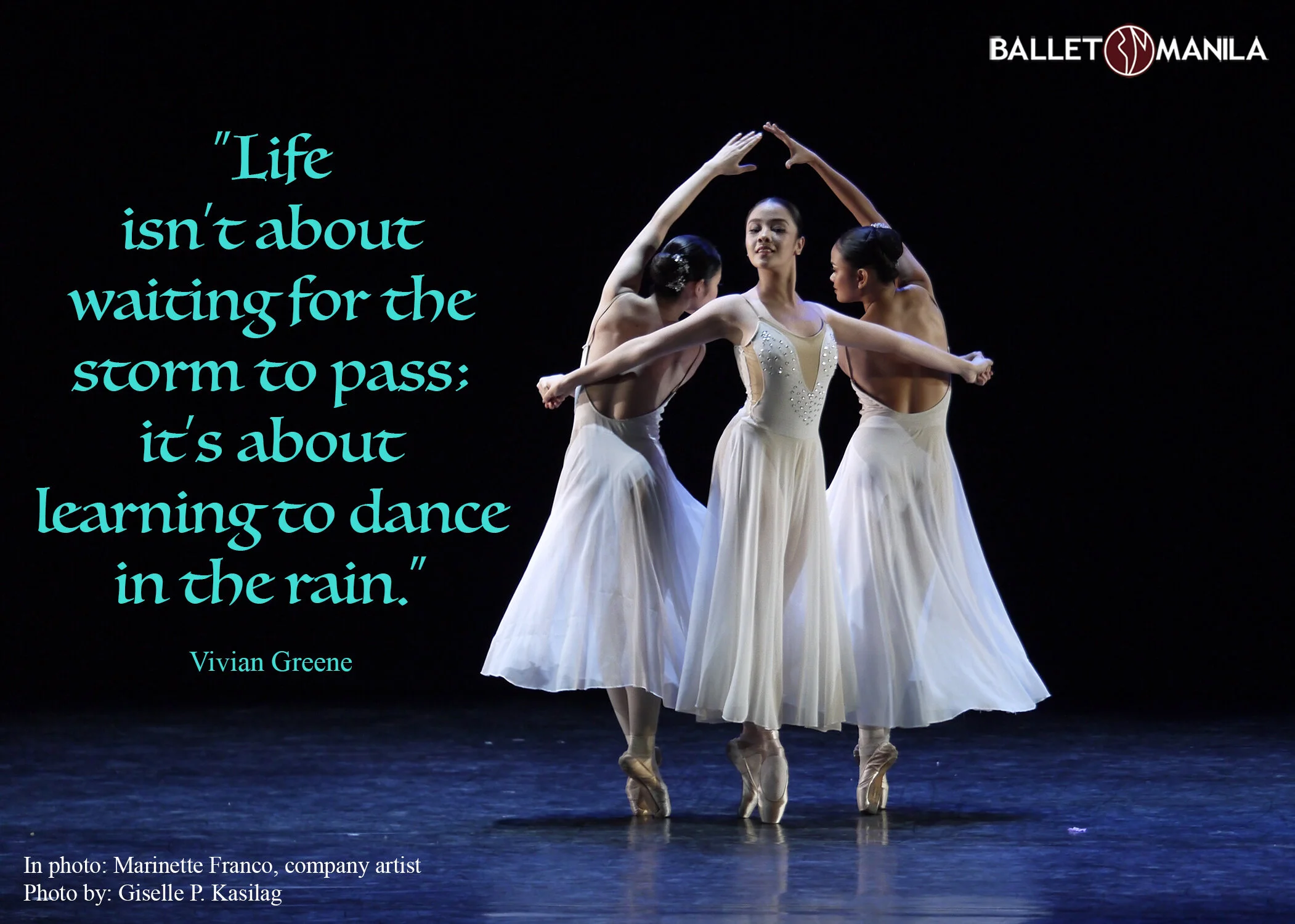 Talk about dance: Vivian Greene — Ballet Manila Archives
