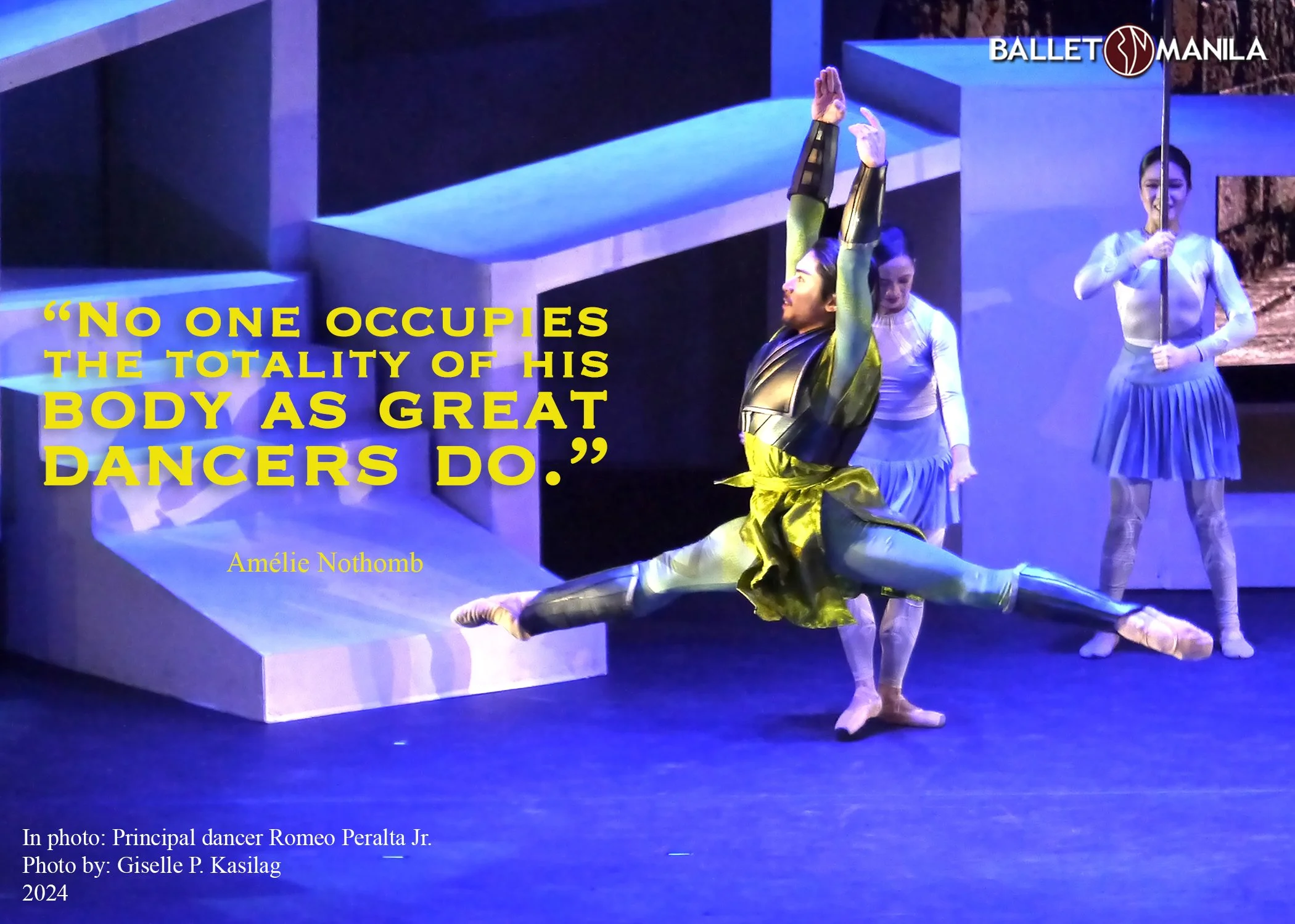 Talk About Dance: Amélie Nothomb — Ballet Manila Archives