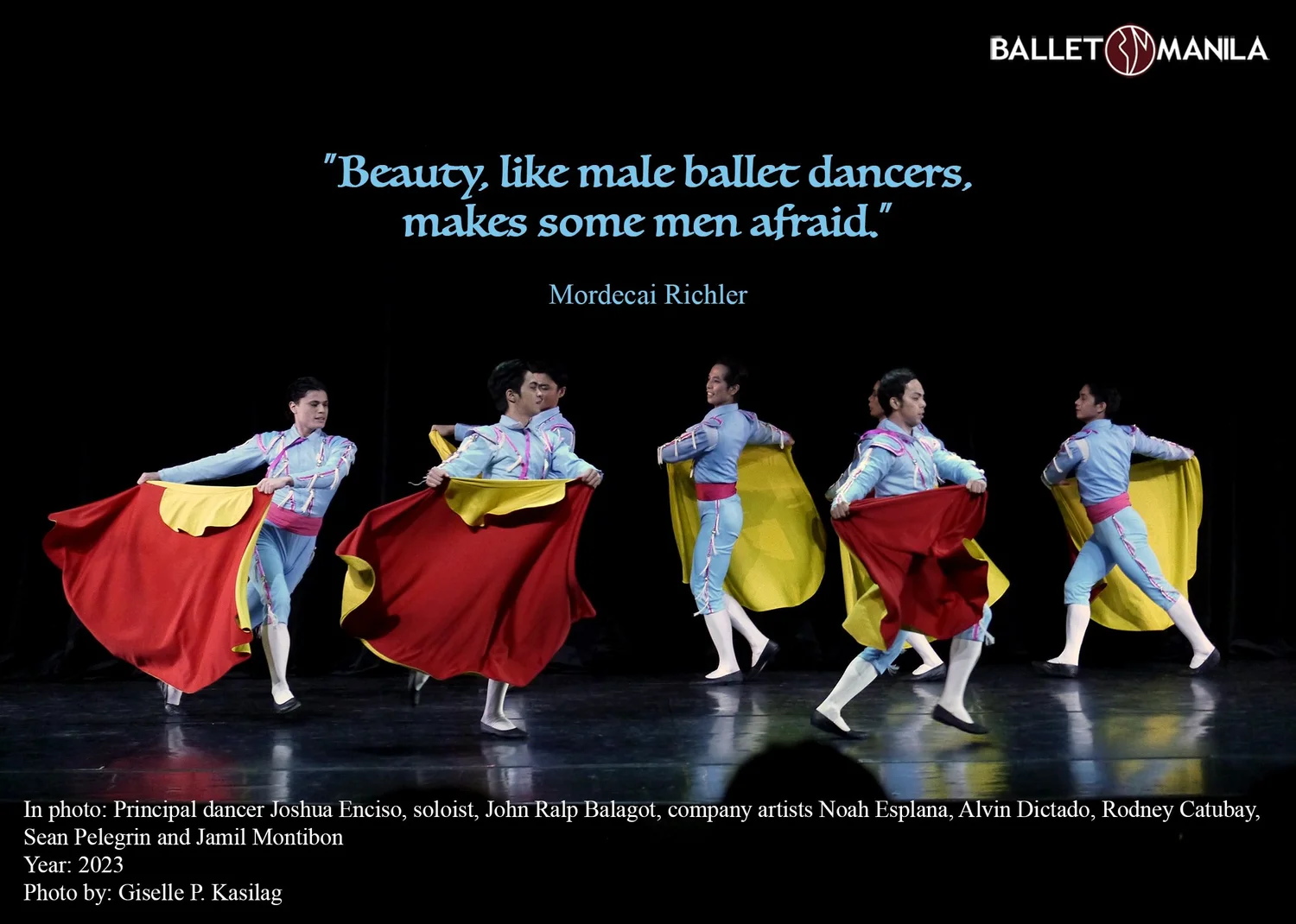 Talk about dance: Mordecai Richler — Ballet Manila Archives
