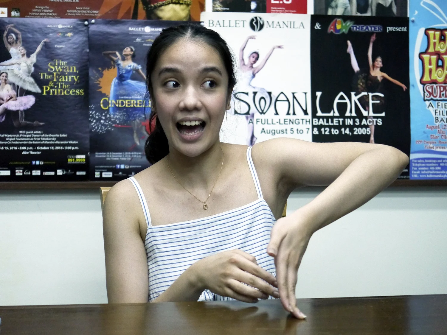 After healing from a first-time ballet injury, Marinette Franco is ...