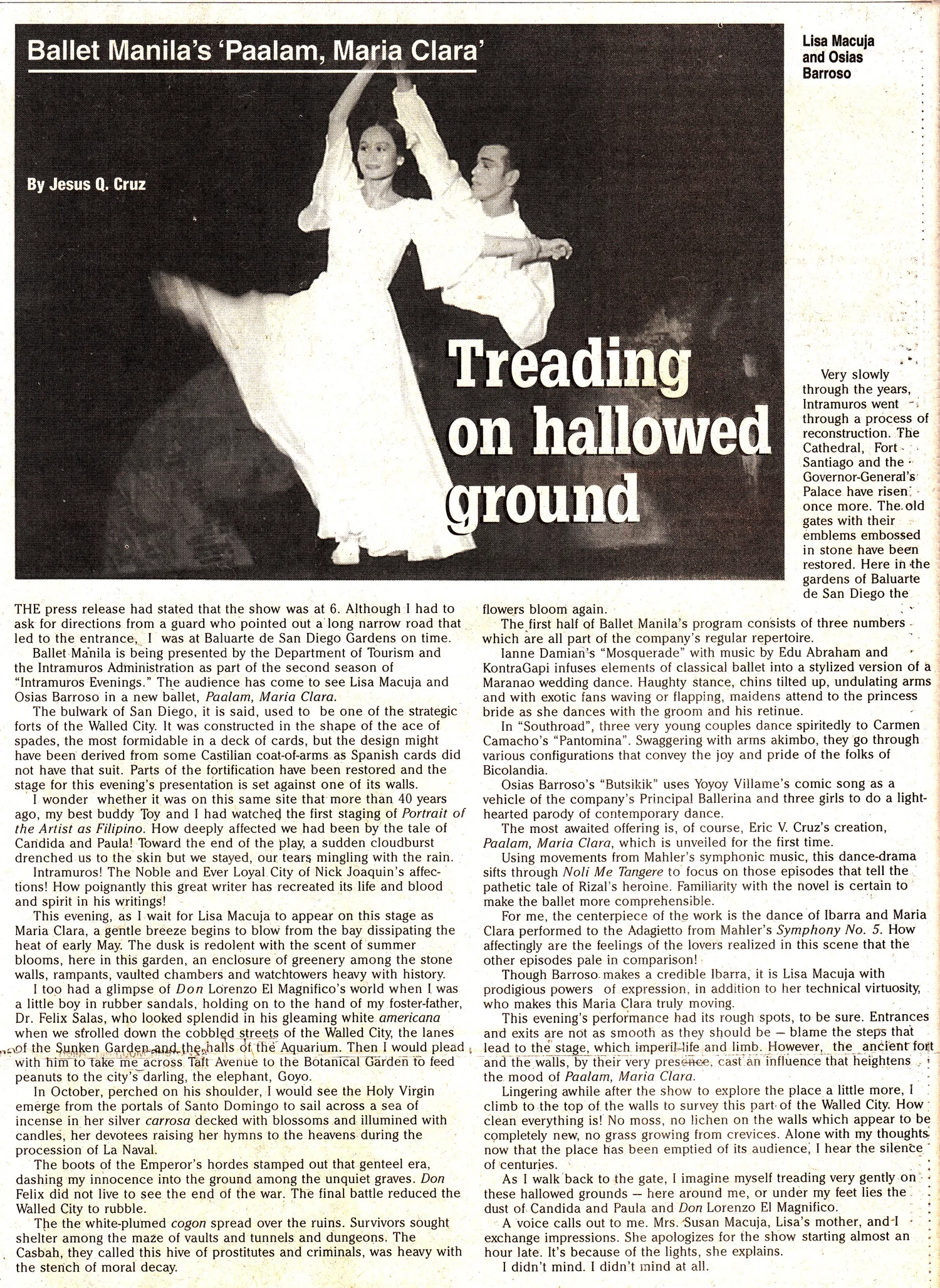 This Month in BM History: May 1997 — Ballet Manila Archives
