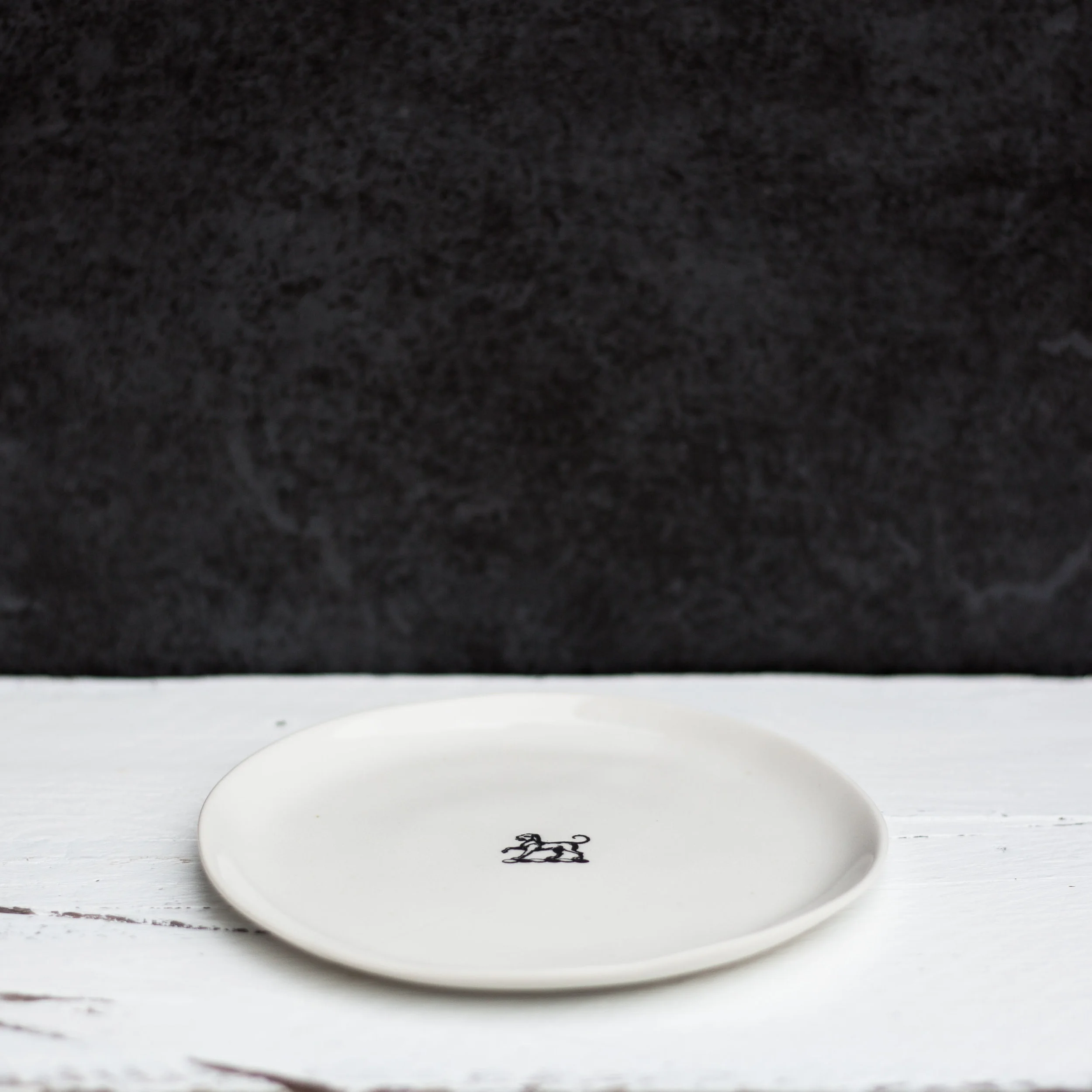 Small Bone China Plate — Emma Alington