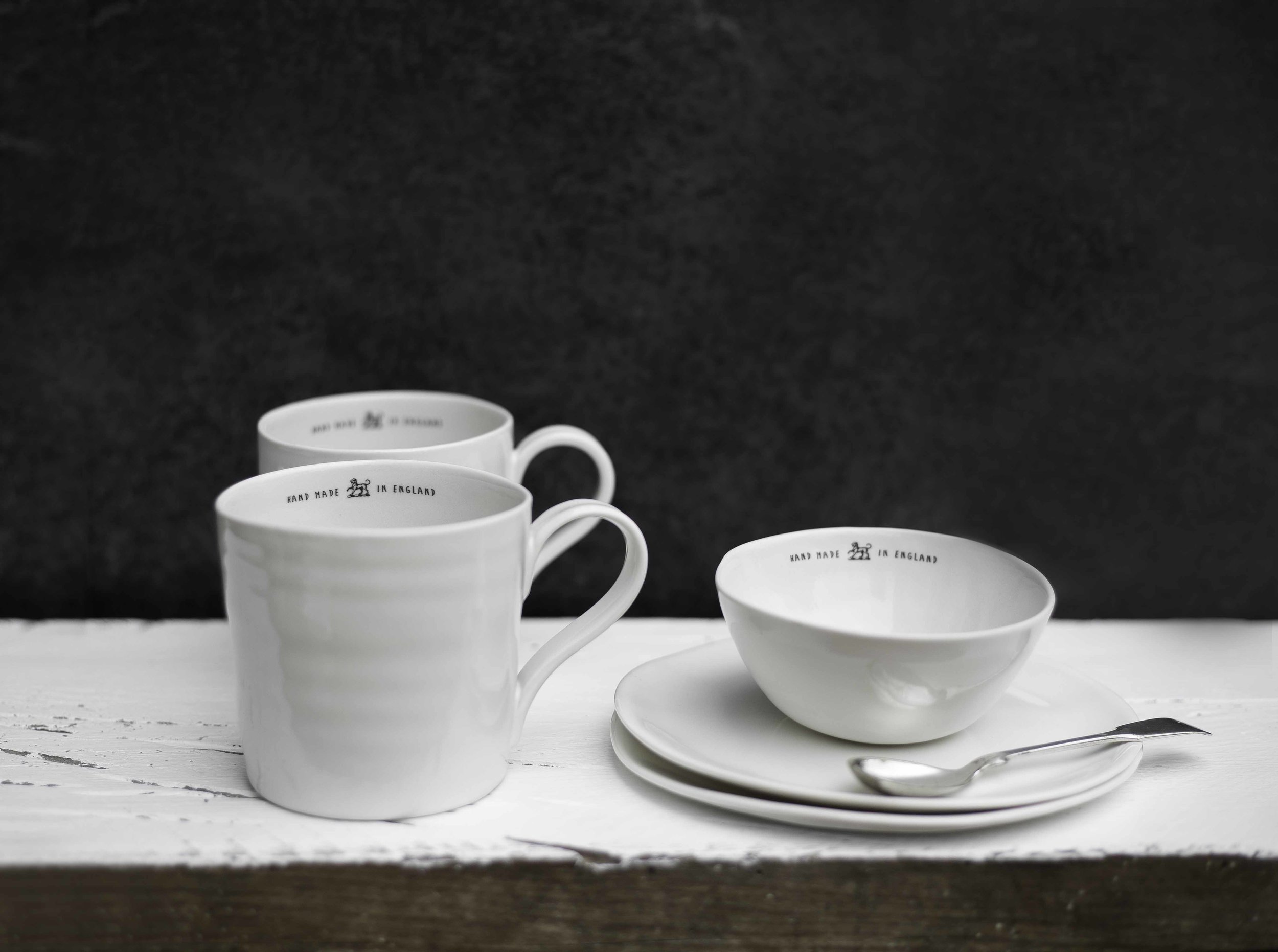 Small Bone China Plate — Emma Alington