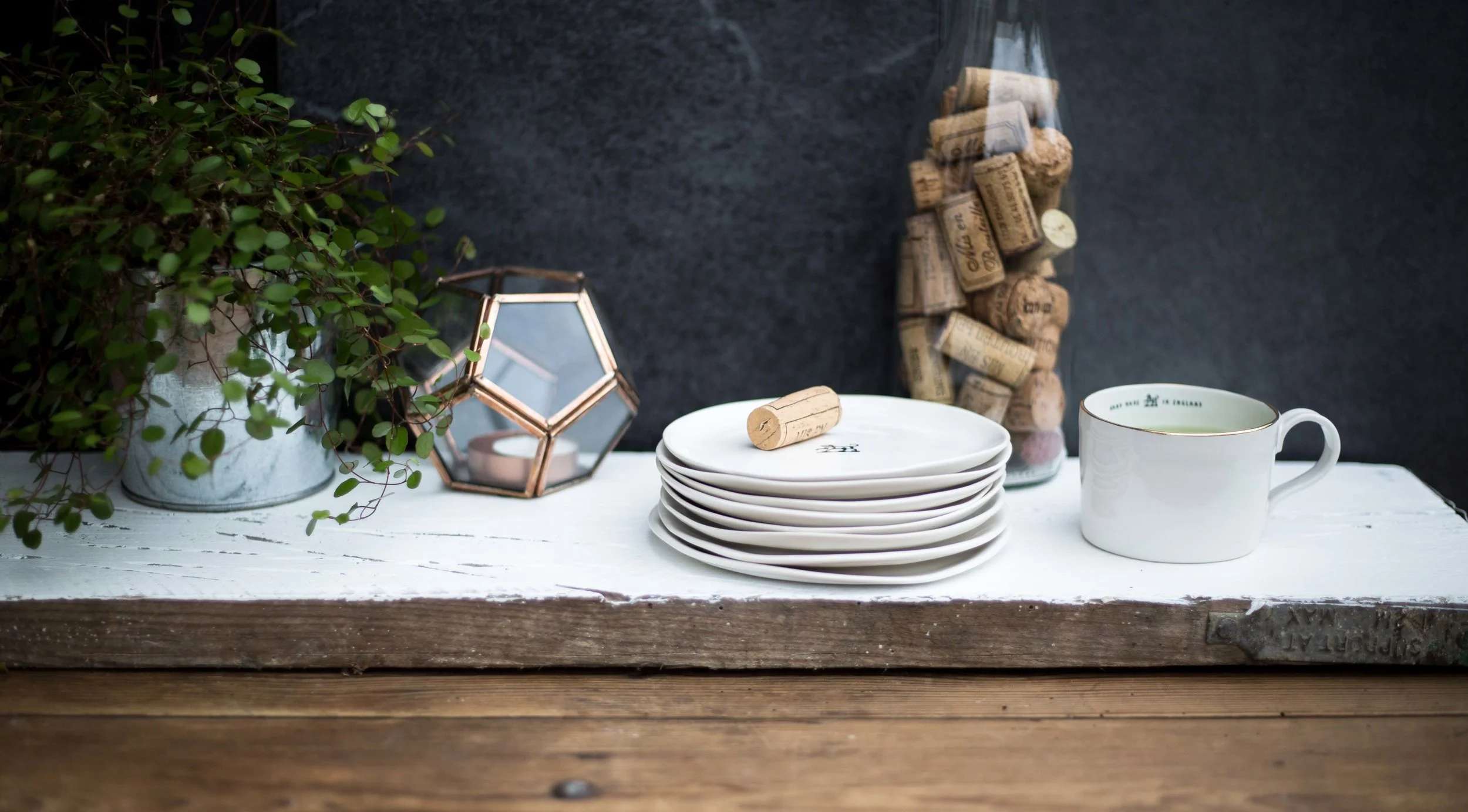 Small Bone China Plate — Emma Alington