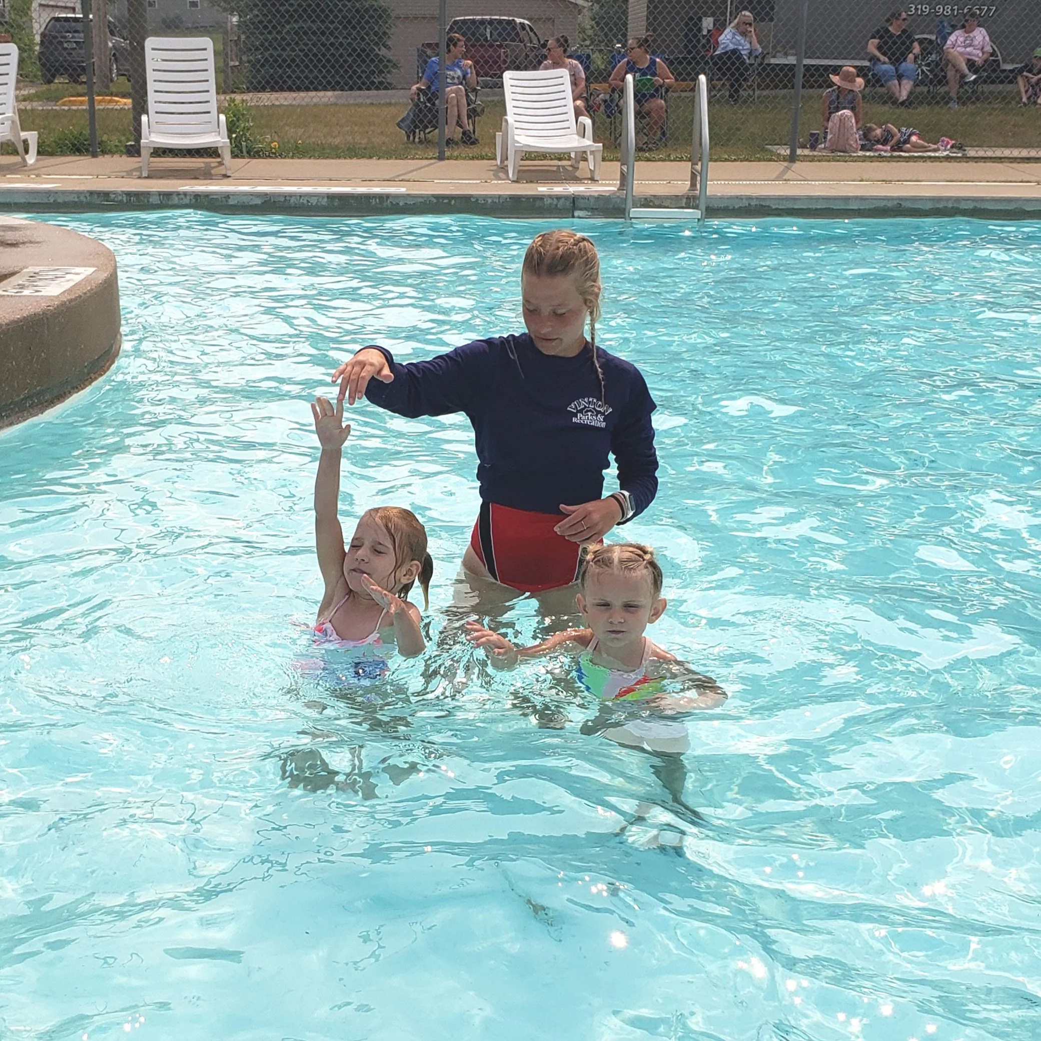 SWIMMING LESSONS — Vinton Parks & Recreation Department