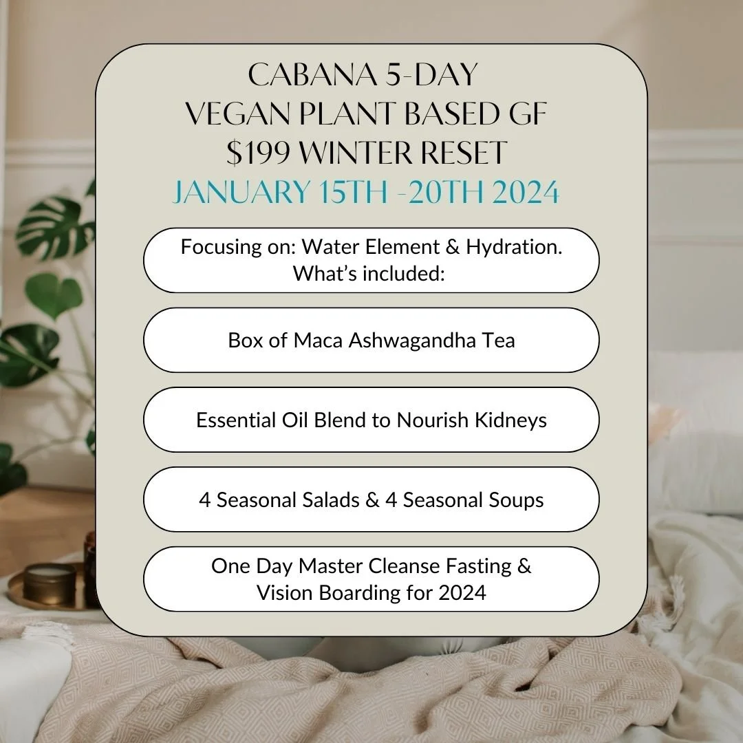 5-Day Winter Reset 2024 — The Cabana Bar and Grill