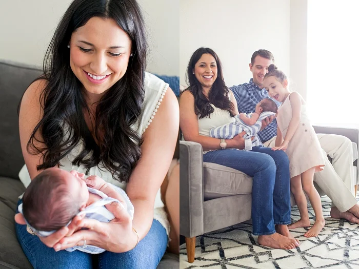 LIfestyle Newborn Family Sessions