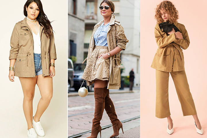 Buy beige jacket outfits cheap online