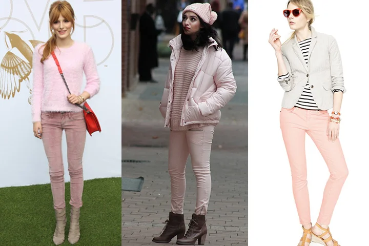 Pink Skinny Jeans Outfit