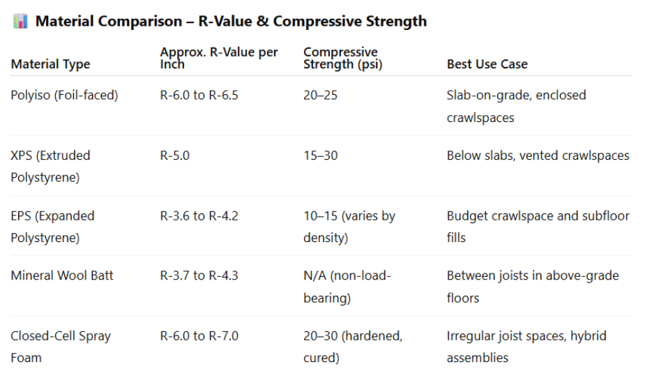 How to Insulate Floor Systems for Long-Term Moisture and Thermal ...