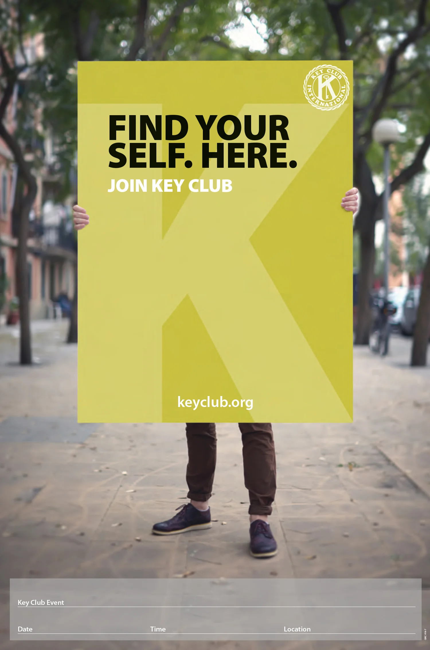 Key Club Recruitment Poster Series r evolve