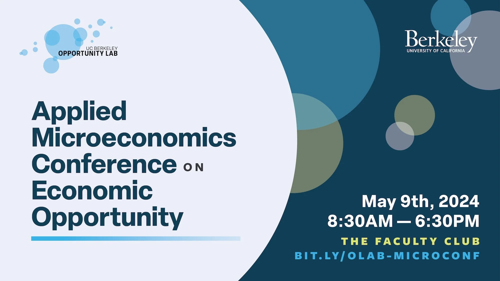 2024 Applied Microeconomics Conference on Economic Opportunity | Opportunity Lab